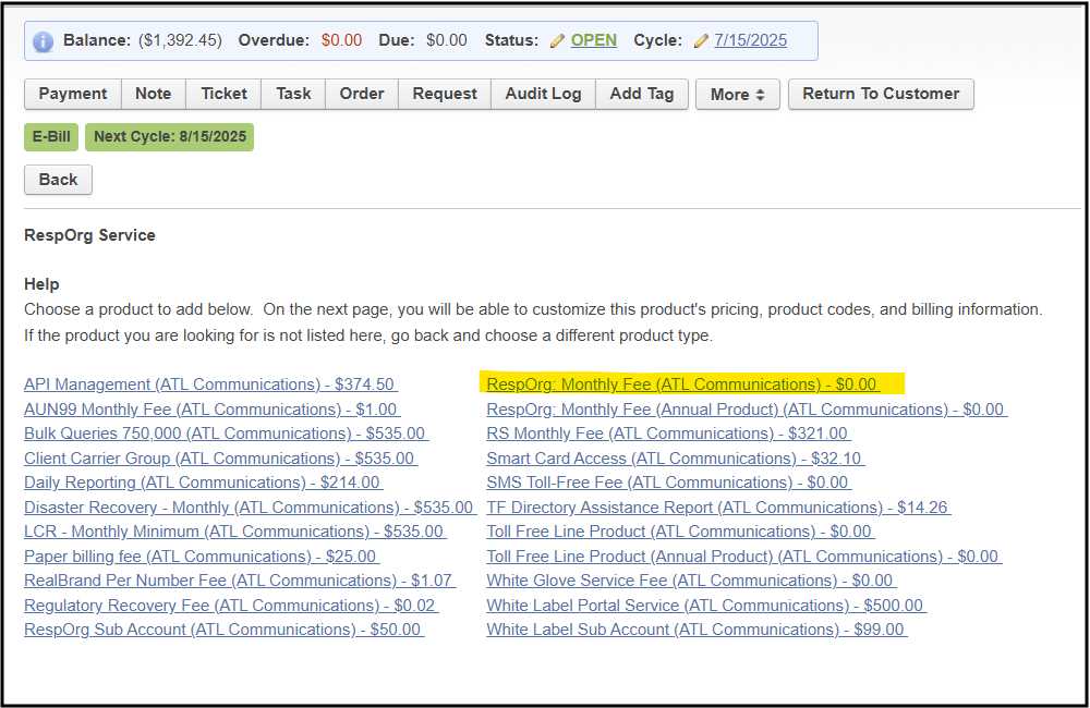 How to Add Billing for Custom SSO Setup in Rev.io – ATL Communications
